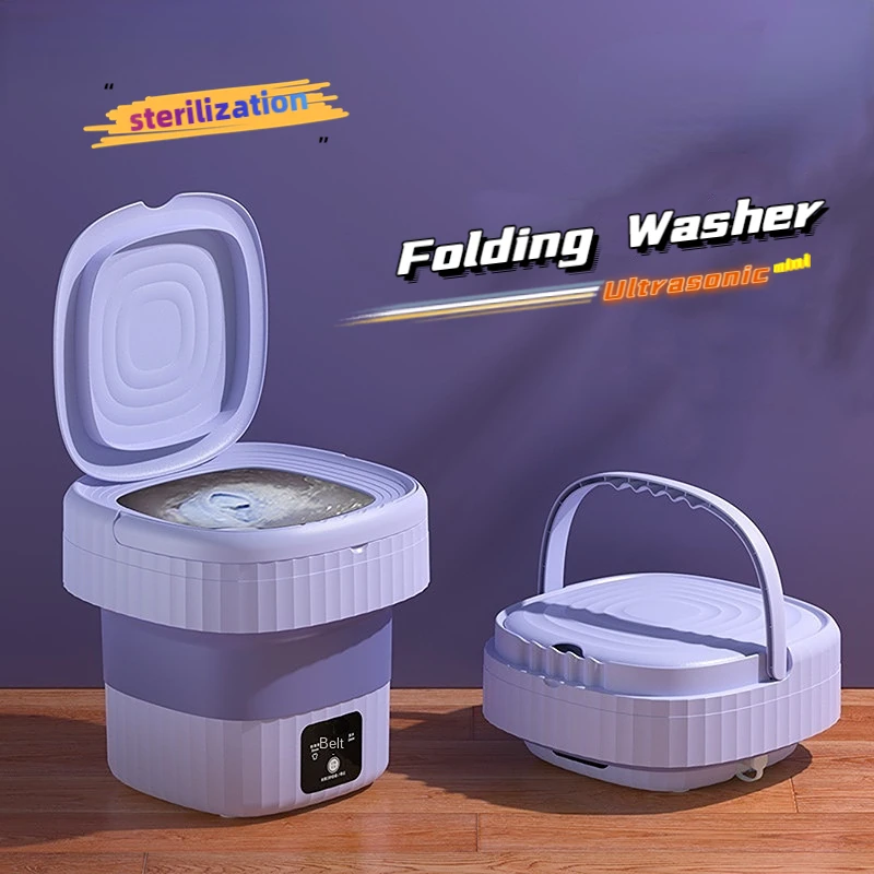 New-Folding-Washing-Machine-Small-Washing-and-Stripping-Integrated ...
