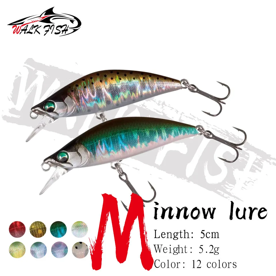 WALK-FISH-1PCS-Japan-Design-50mm-5-2g-Sinking-Minnow-Fishing-Lure-Hard ...