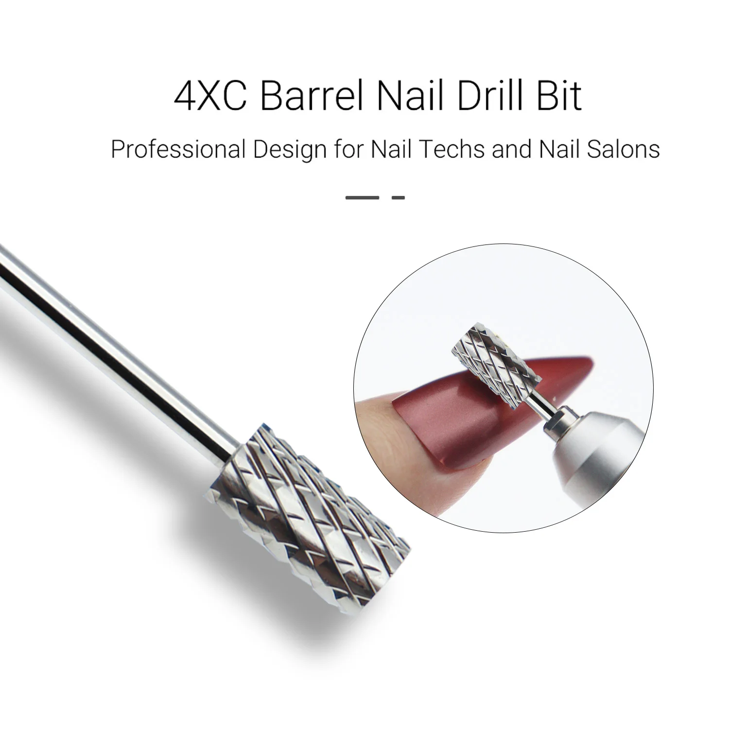 3-32-Large-Barrel-Flat-Top-Silver-Carbide-Nail-Drill-Bit-for-Manicure ...