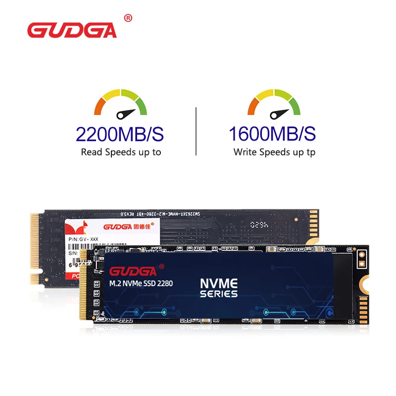 GUDGA M.2 NVMe SSD M2 1TB 512GB 256GB 128GB ssd nvme pci e 3.0x4 Unidade Interna de Estado ...