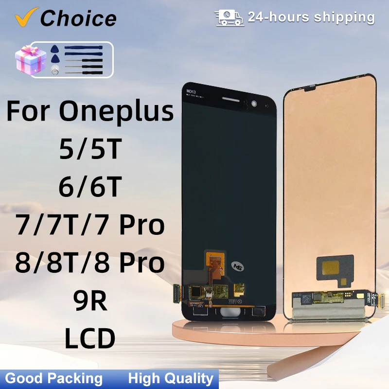 NEW-AMOLED-For-Oneplus-5T-6T-7-Display-LCD-Touch-Screen-Digitizer-For ...
