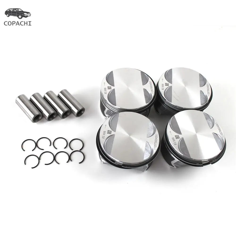 4pcs-N46B20B-Engine-Pistons-Rings-11257562451-For-BMW-E60-E87-E90-118i ...
