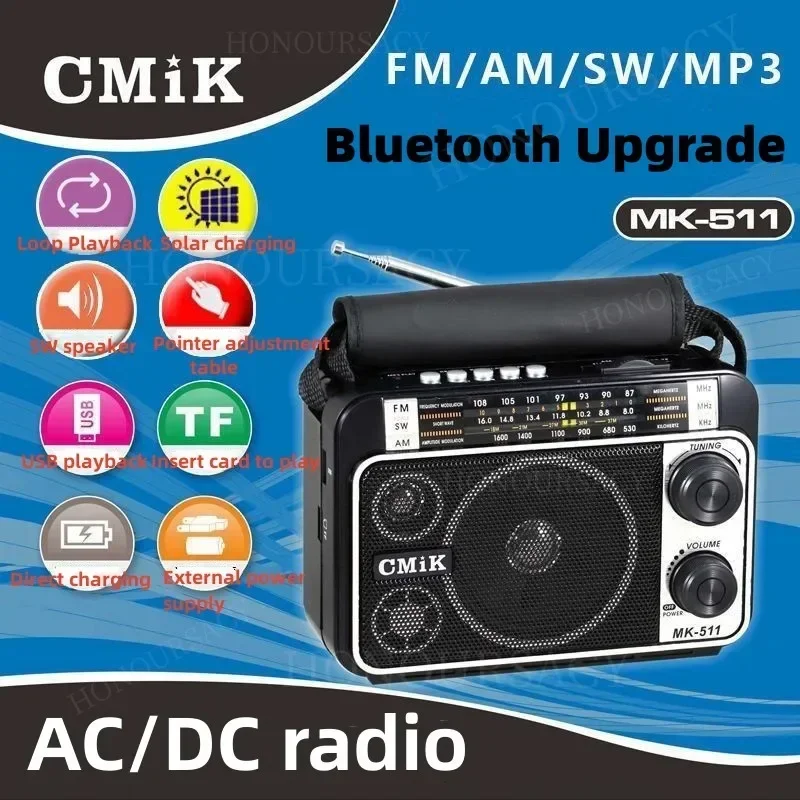 MK511-High-Volume-FM-Radio-Multi-Band-High-Quality-Full-Frequency ...