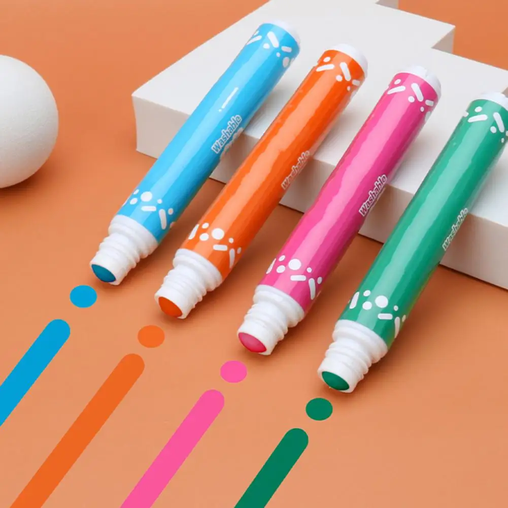10Pcs/Set Color SUPER DOTS Doodle Graffiti Pen For Toddlers Water Color ...