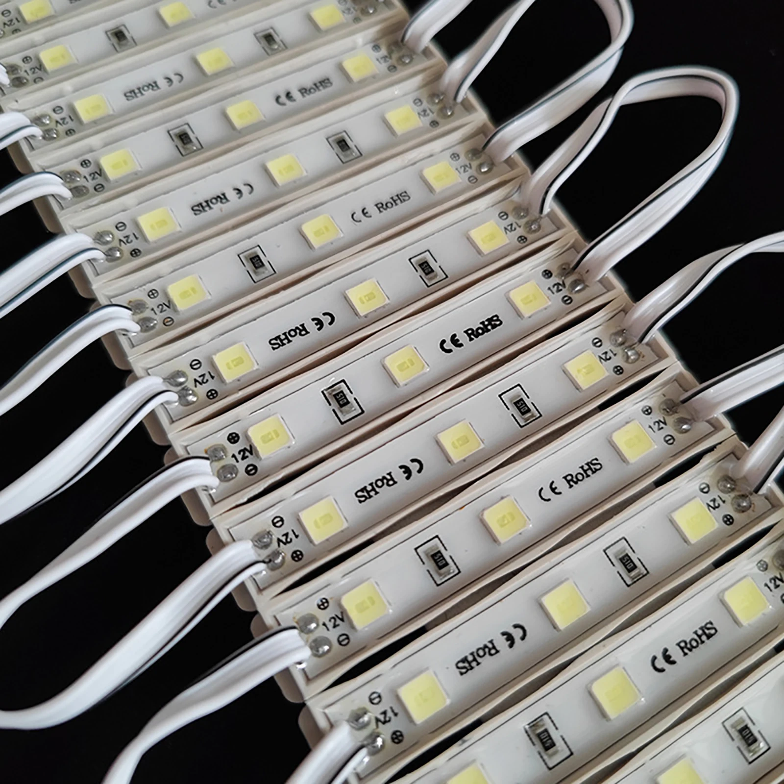 5054-LED-Module-20PCS-12V-Waterproof-White-Lights-Kit-Ceiling ...