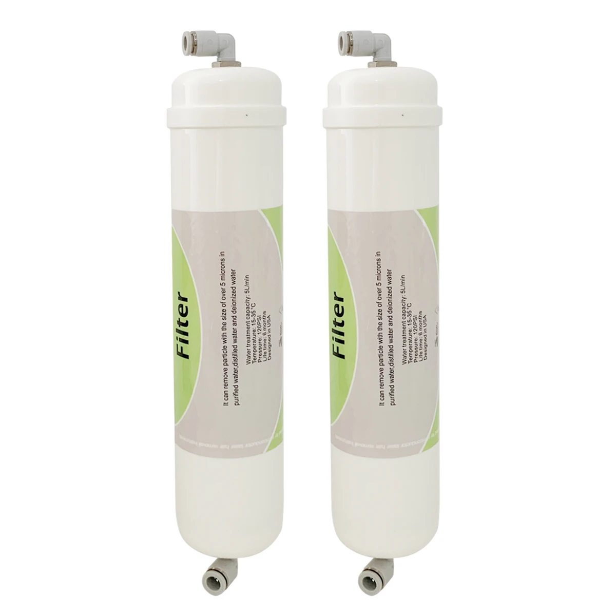 2 PACK OF 11" Inline Water Filter for semiconductor Diode Laser hair ...