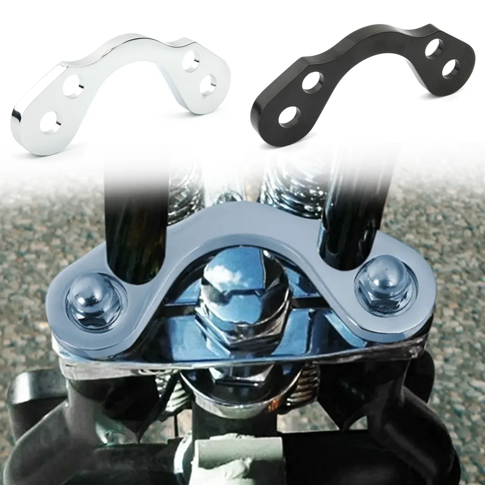 Motorcycle-Springer-Handlebar-Tree-Adapter-Top-Clamp-Converter-3-5-4-75 ...