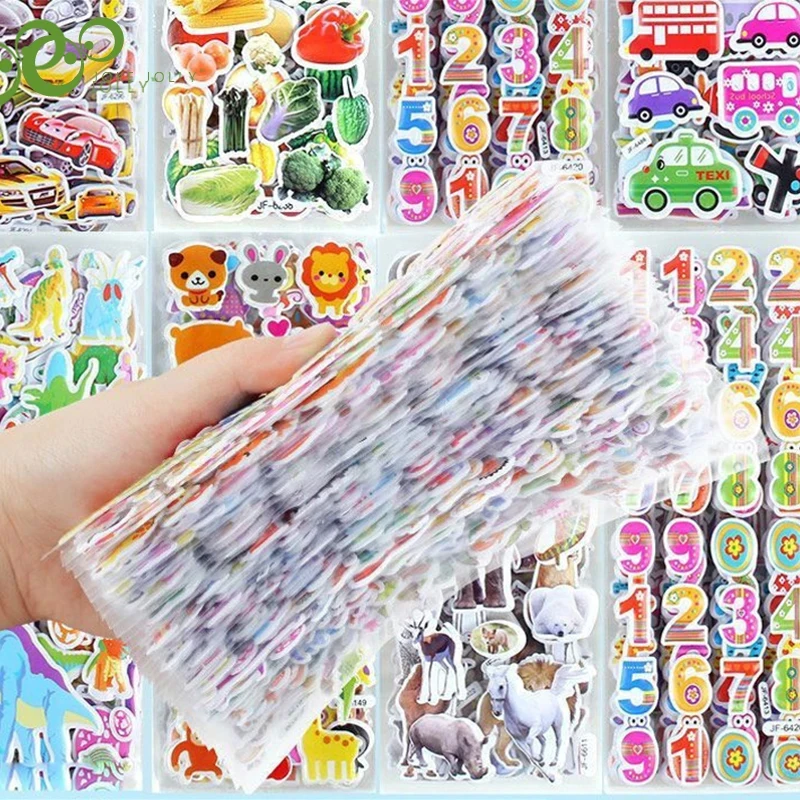 Kids-Stickers-40-20-Different-Sheets-3D-Puffy-Bulk-Stickers-for-Girl ...