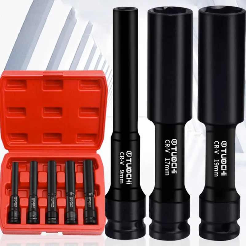 1-2-Extended-Socket-Wrench-6-point-Socket-Insert-Screw-Insert-Wrench ...