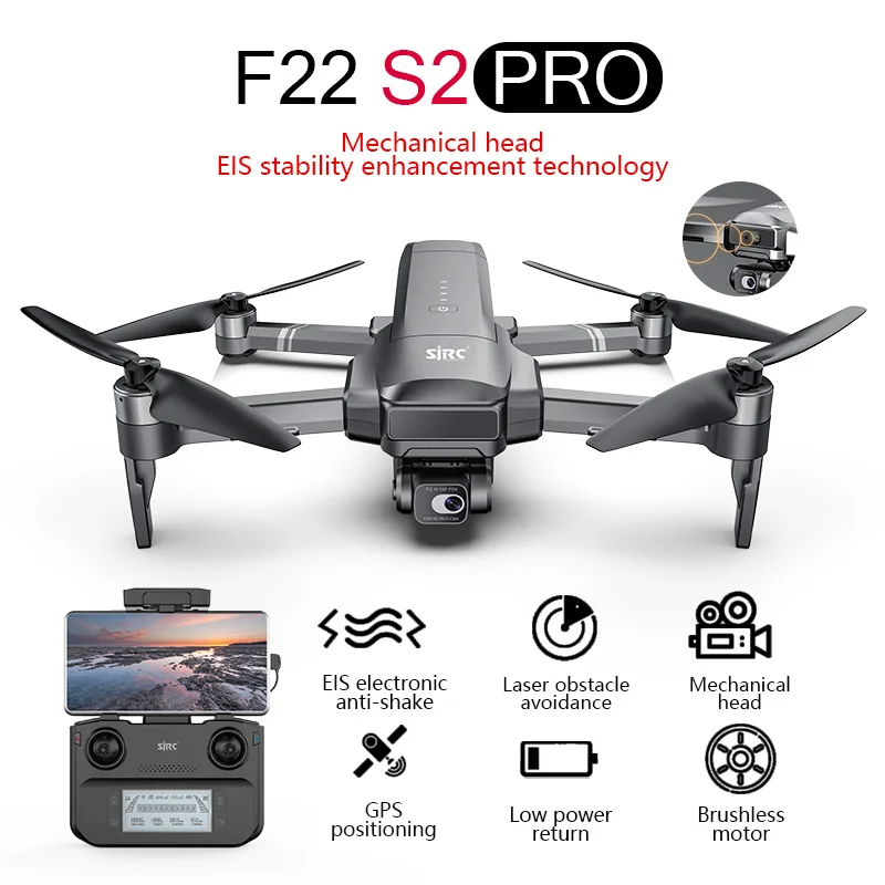 F22-S2-PRO-Drone-2-axis-Gimbal-EIS-Camera-6KM-FPV-Laser-Obstacle ...
