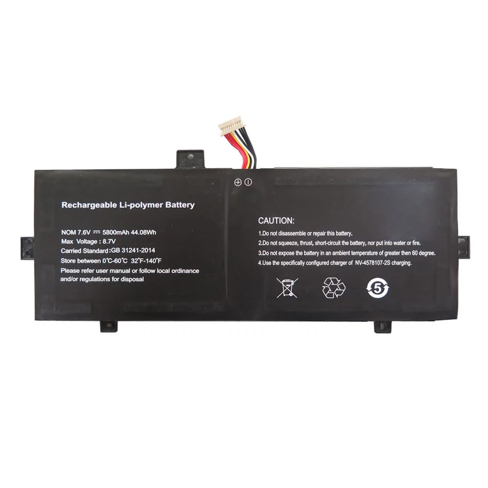 Laptop-Replacement-Battery-For-GEO-For-GeoFlex-110-7-6V-5000mAh-10PIN ...