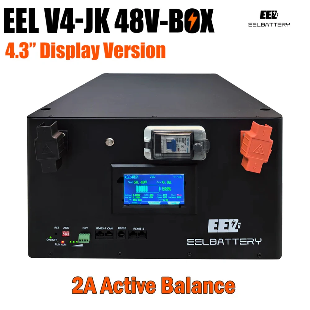 EEL-16S-48V-LiFePO4-Battery-Box-Case-DIY-280Ah-280K-Batterie-Stackable ...