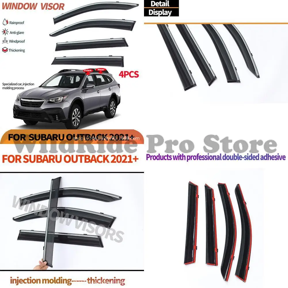 1 set For Subaru Outback 2021+ Window Visor Car Side Window Rain ...