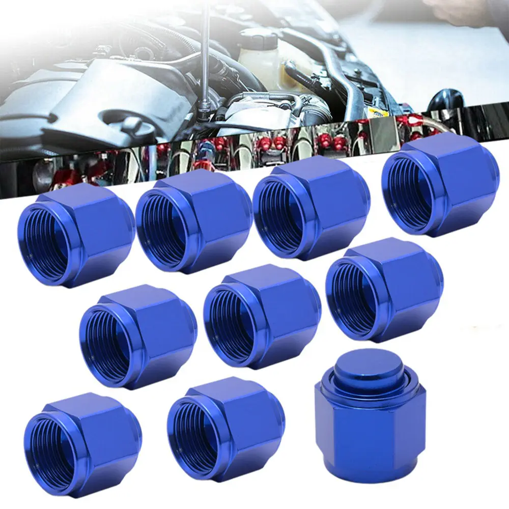 EPMAN AN12 Flare Tube Cap Fitting Tubing Plug Nuts Fuel Line Block Off ...