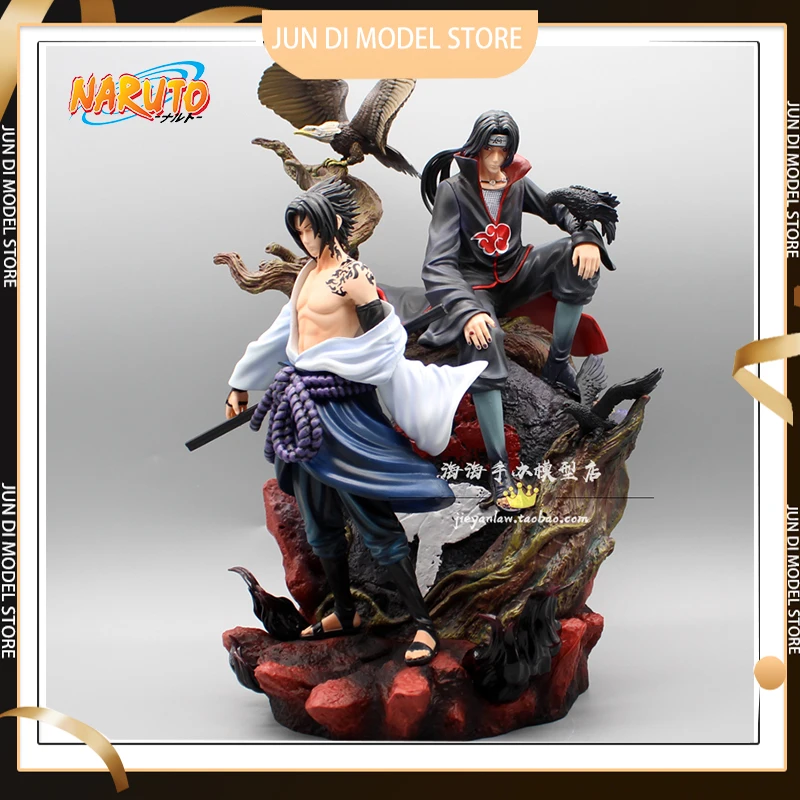 Figuras-de-acci-n-de-Naruto-Shippuden-modelo-de-Pvc-de-Uchiha-Sasuke ...