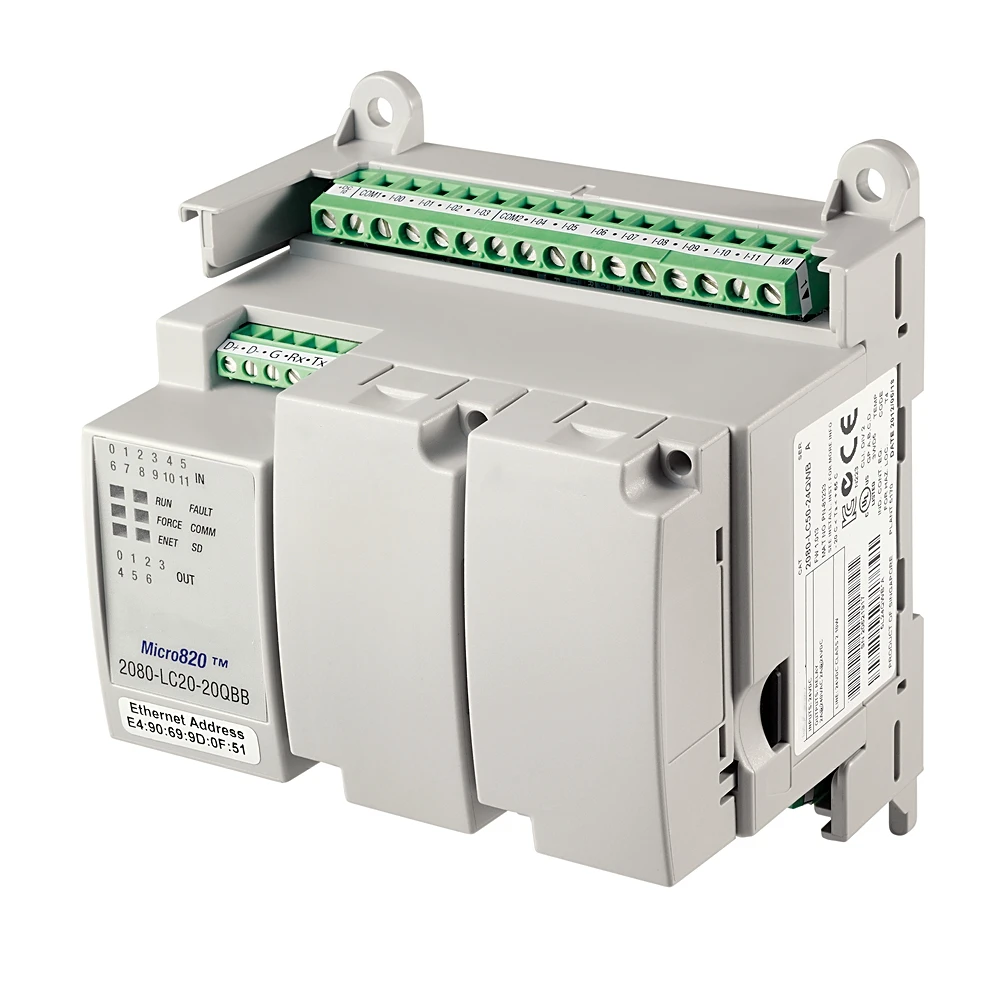 Controlador-Ethernet-ip-micro820-20-i-o-2080-lc20-20awb-2080-lc20-20qbb ...