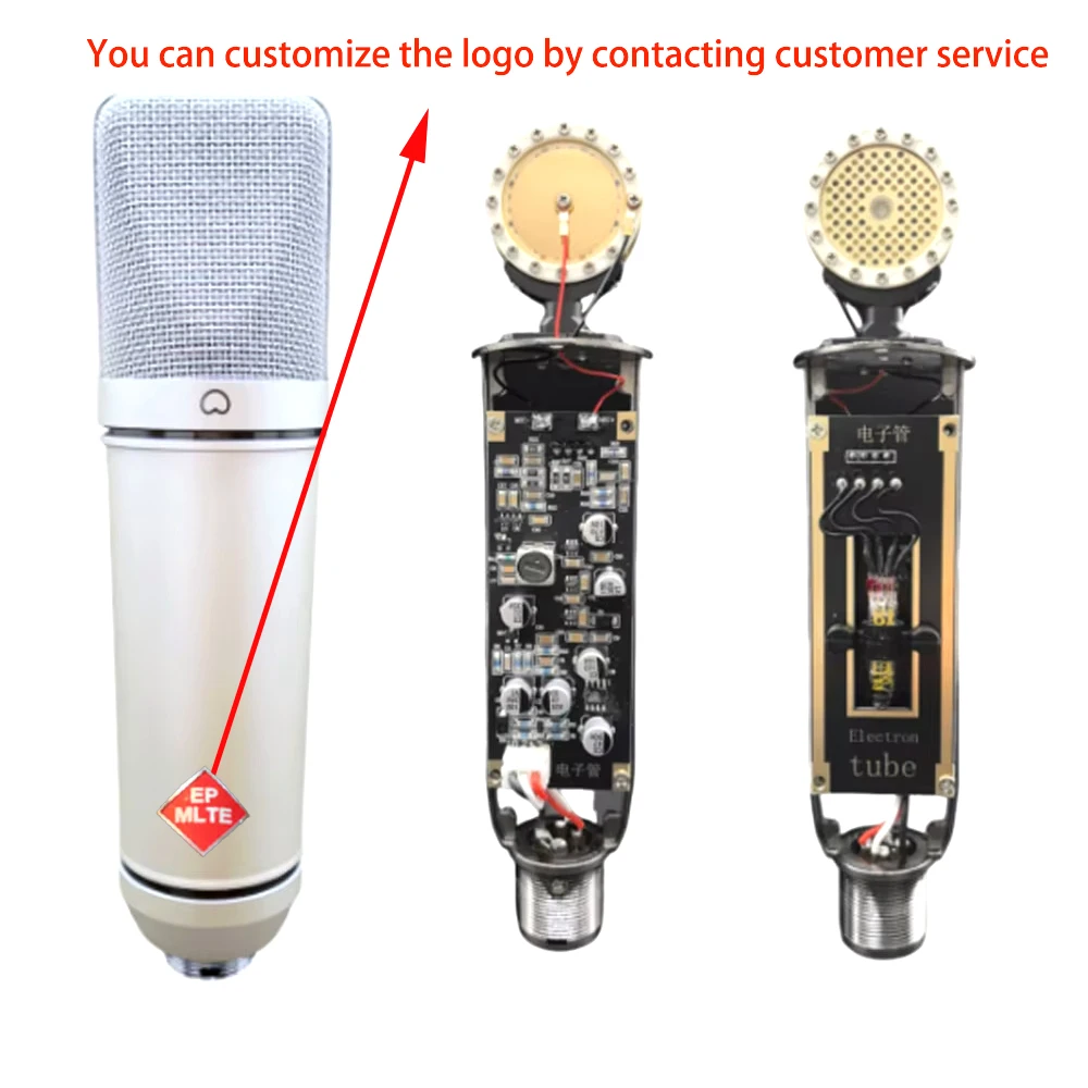 DIYU87 professional recording studio electronic tube microphone ...