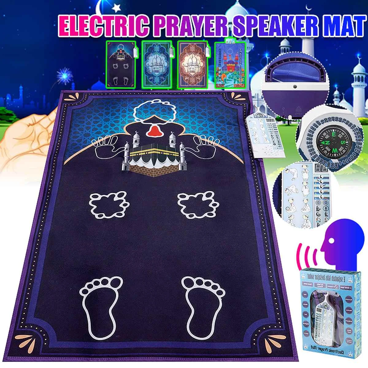 Hot-Arrival-Children-Prayer-Mat-Muslim-Carpet-Electronic-Worship-Salat ...
