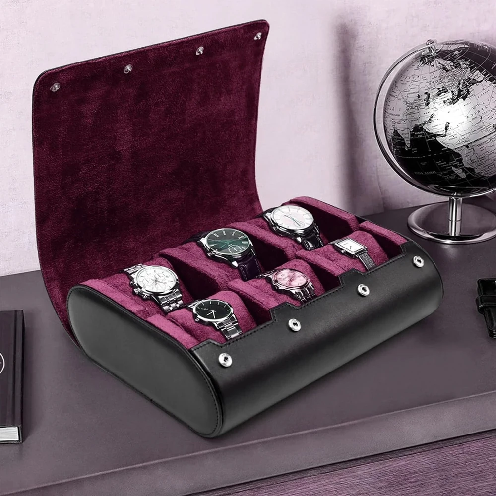 Watch-Travel-Case-for-Men-for-Women-New-Watch-Roll-Travel-Case ...