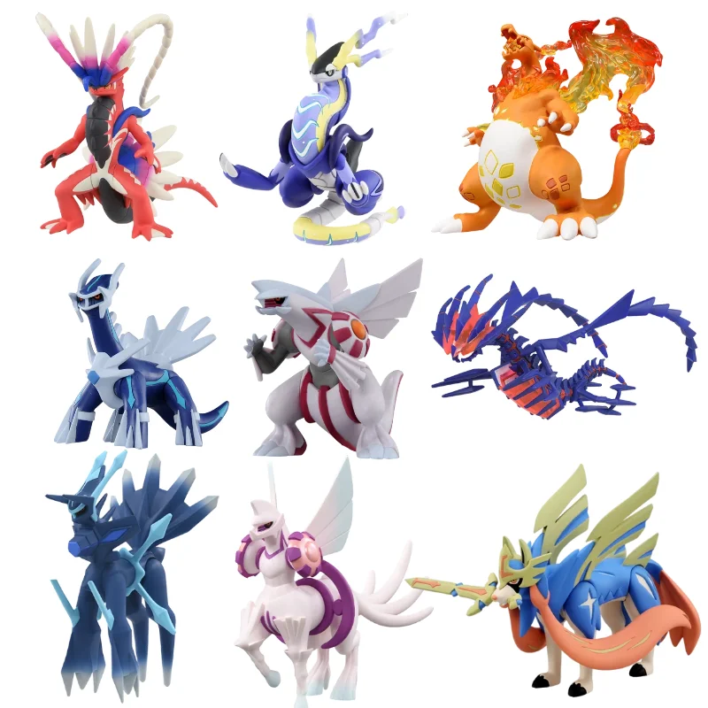 Legendary Pokemones Figures | Takara Tomy Pokemon Dialga | Original ...