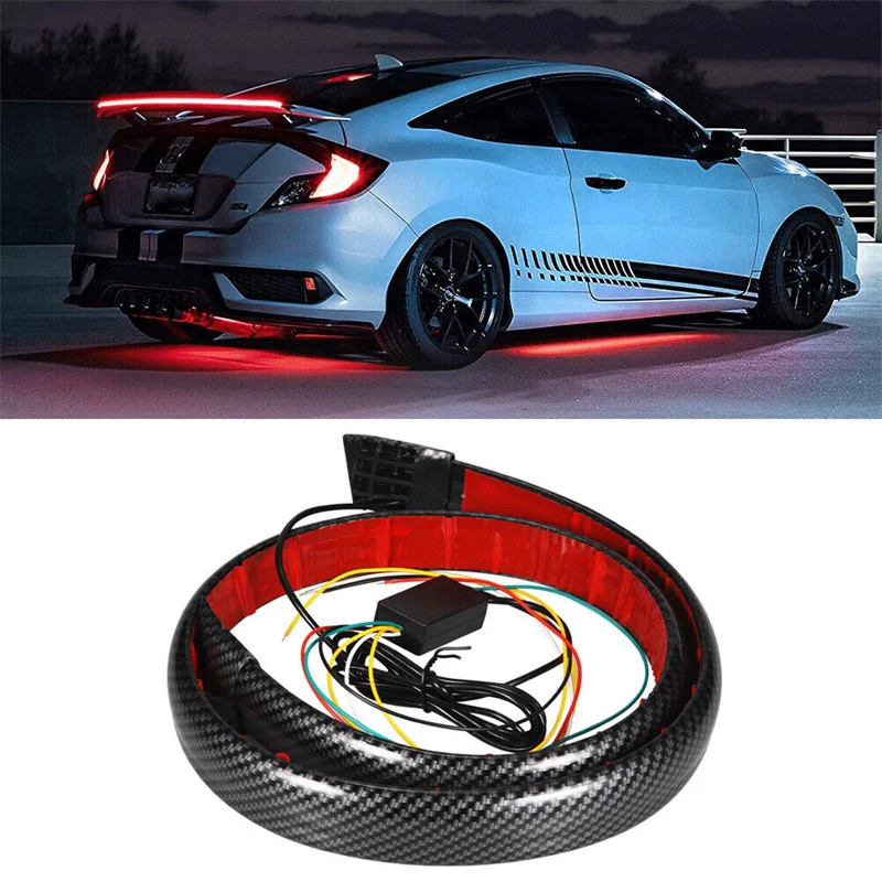 12V-LED-Car-Brake-Turn-Light-Spoiler-Wing-Rear-Tail-Multifunction ...
