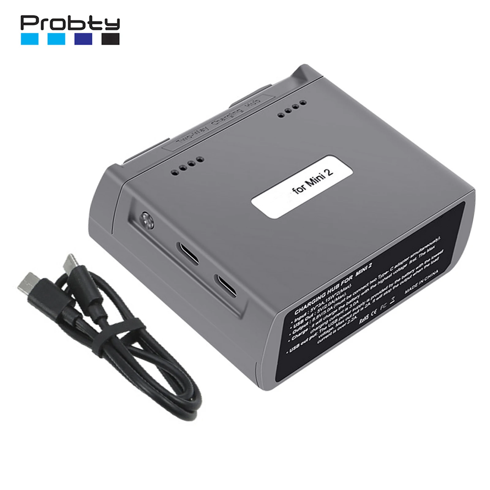 For-Mini-2-Mini-SE-Battery-Charger-Two-Way-Charging-Hub-Drone-Batteries ...