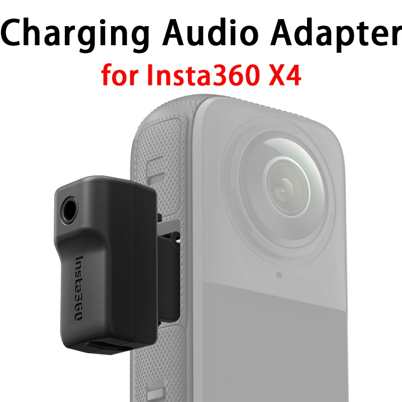 Charging-Audio-Adapter-For-Insta360-X4-Mic-Adapter-External-Microphone ...