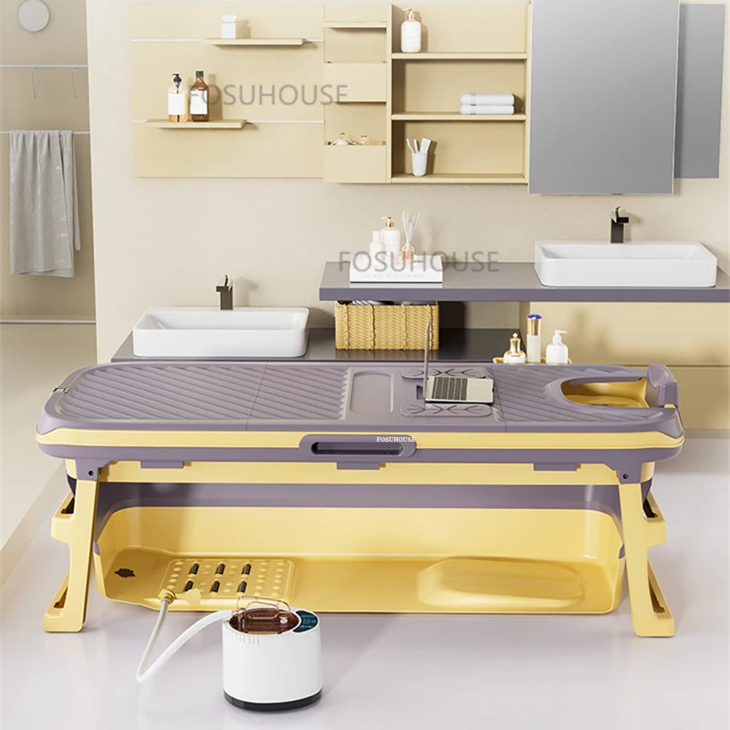 Modern-Plastic-Folding-Ice-Bath-Household-Folding-Adult-Portable ...