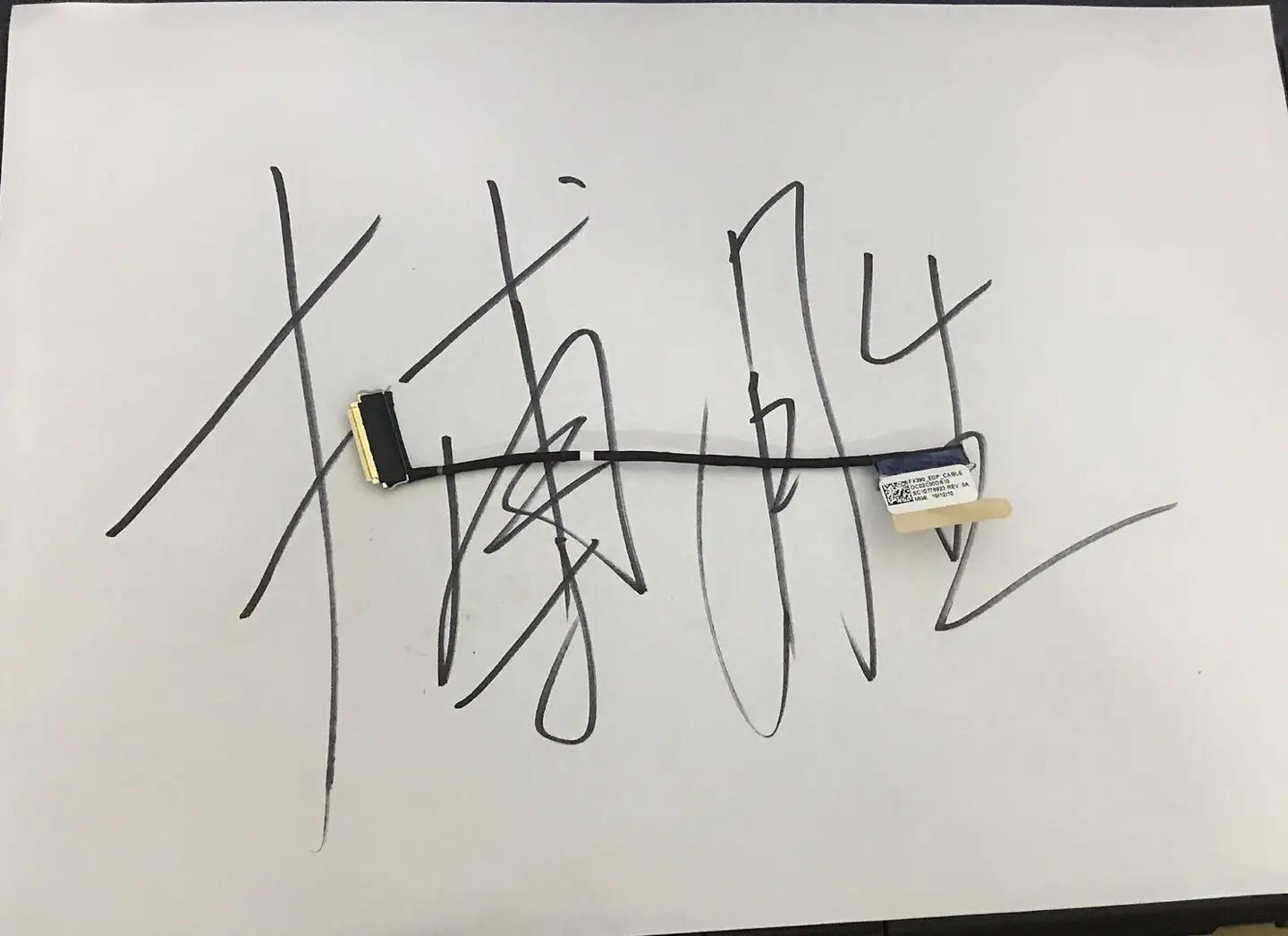 Video Screen Cable For Lenovo Thinkpad X13 Gen 1 X390 X395 Laptop Lcd ...