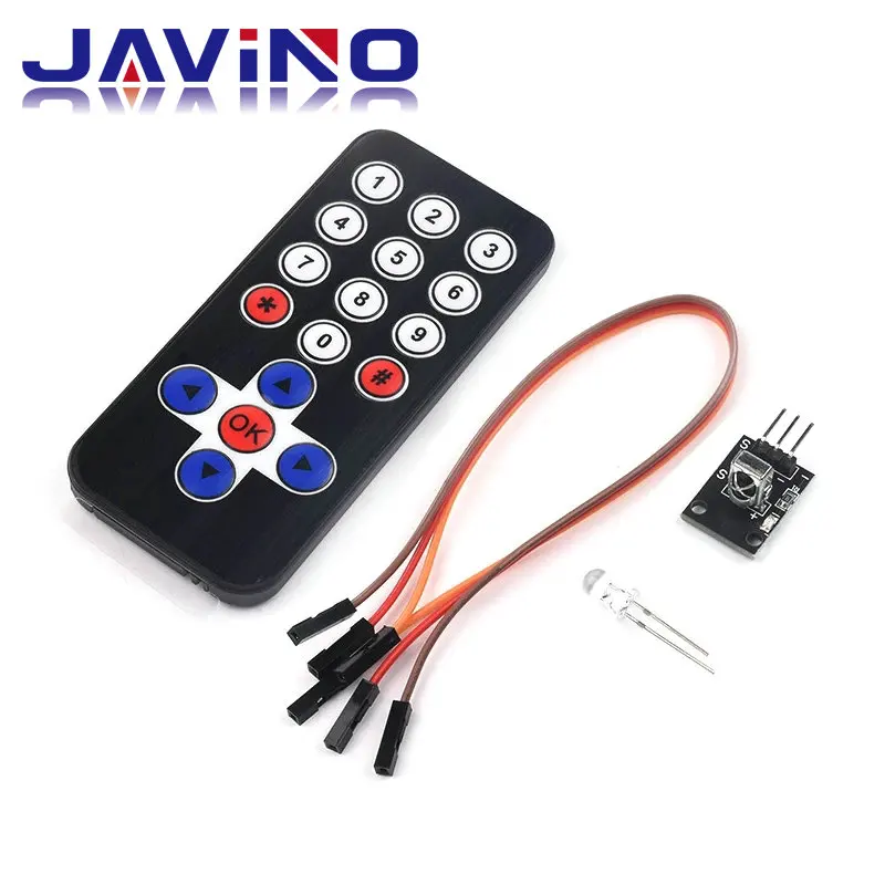 1Lot-Infrared-IR-Wireless-Remote-Control-Module-Kits-DIY-Kit-HX1838-For ...