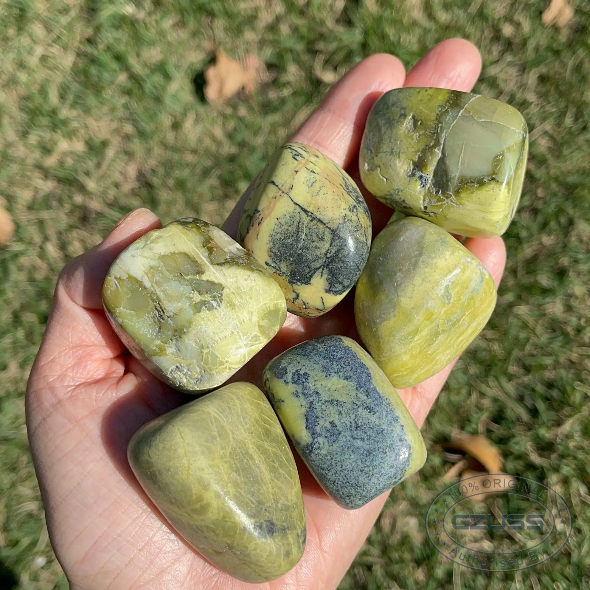 Tumbled Serpentine Rock