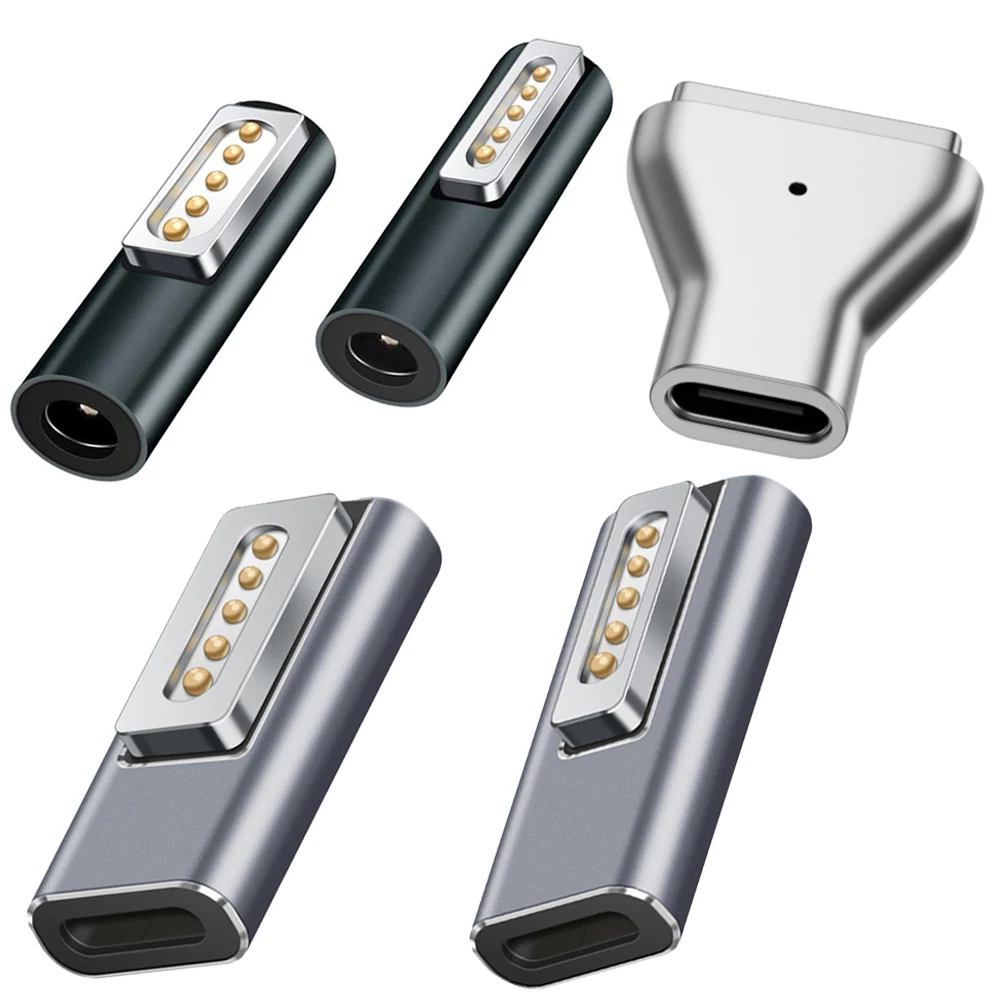 맥북 에어프로용 타입 C 마그네틱 Usb Pd 어댑터 커넥터 암 맥세이프 2 Usb C 암 자석 플러그 변환기