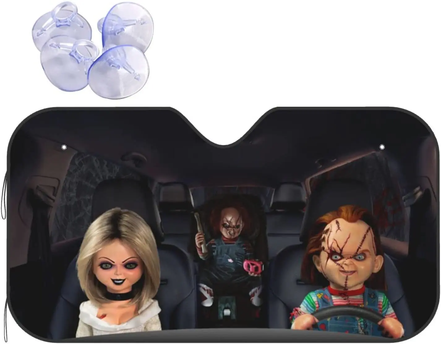 Horror-Movie-Car-Windshield-Sunshade-Cartoon-Characters-Auto-Front ...