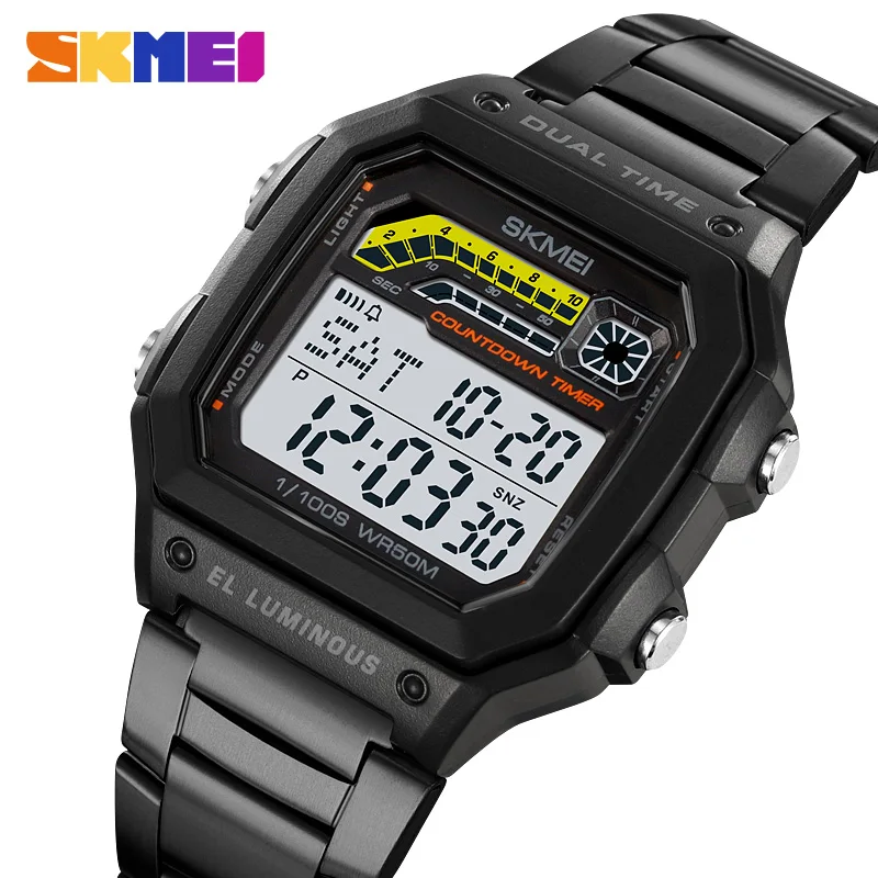 Skmei-Reloj-de-pulsera-militar-para-Hombre-cron-metro-resistente-al ...