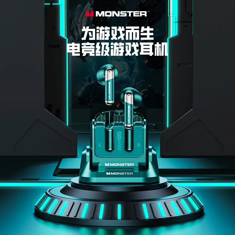 Monster-XKT18-Auscultadores-Sem-Fio-Bluetooth-Som-Surround-360-Fone-De ...