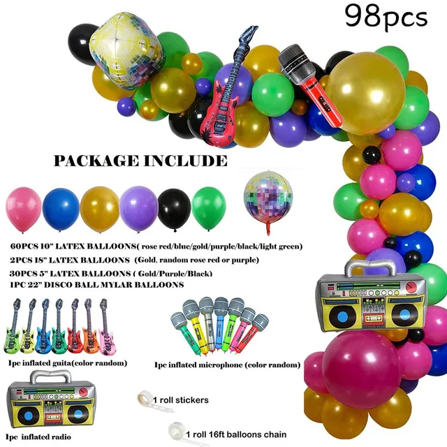 80s Birthday Party Decorations | 80s 90s Party Decorations - 90s 80s ...