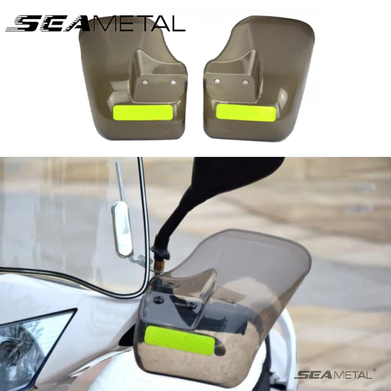 Motorcycle Handlebar Guard Universal Electric Bike Hand Protector With ...