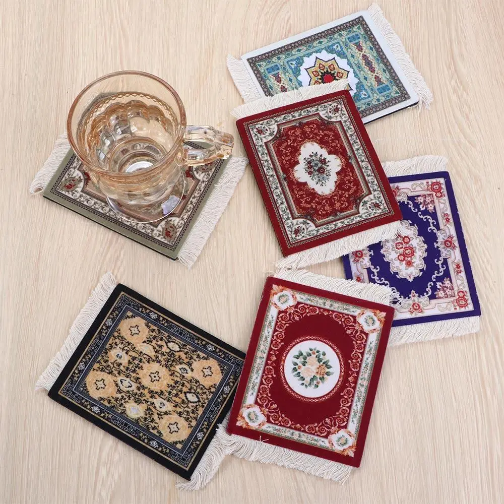 Heat-resistant-Handmade-Table-Decor-kitchen-accessories-Retro-Pattern ...