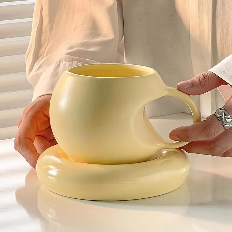 Nordic-Thickened-Ceramic-Coffee-Cup-Fun-Delicate-Bread-Tea-Cup-Tea-Set ...