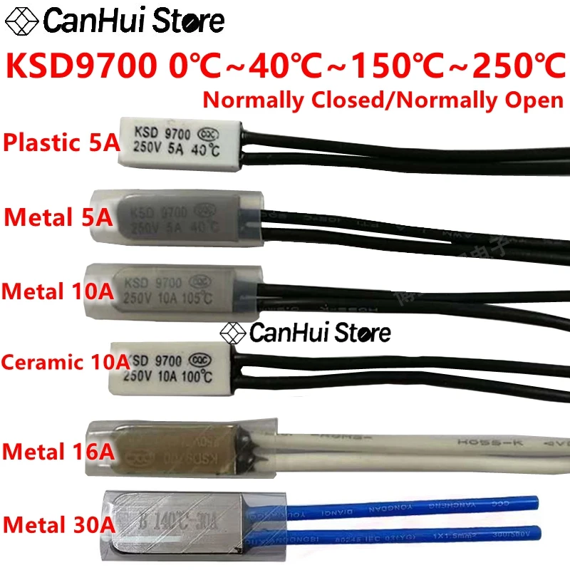 KSD9700-40C-250C-Thermostat-45C-50C-85C-90C-150C-Bimetal-Disc-Temperature-Switch-Fuse-NC-NO.jpg