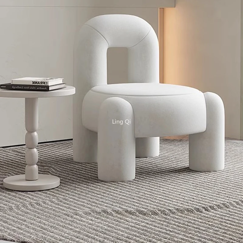 Single-Comfortable-Living-Room-Chair-Clear-Ergonomic-Floor-Relax-Lounge ...
