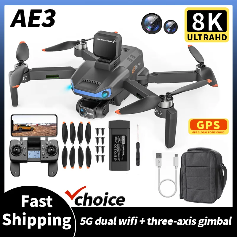AE3-GPS-Dual-Camera-Drone-Gimbal-Wide-Angle-Radar-Anti-vibra-o-Evitar ...