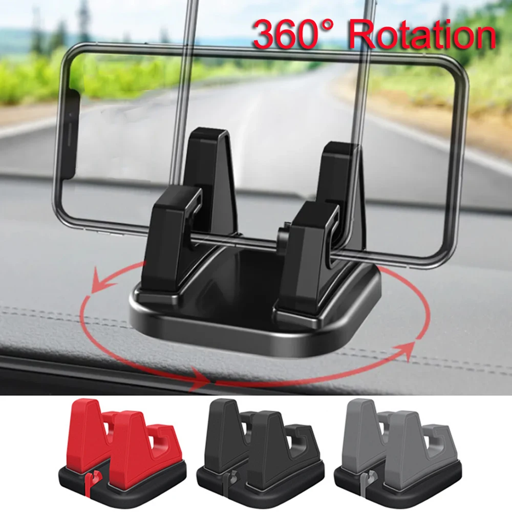 Dashboard-Car-Phone-Holder-360-Degree-Rotate-GPS-Navigation-Stand-Mount ...