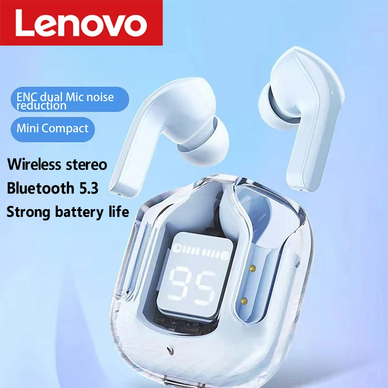 Lenovo-auriculares-inal-mbricos-Air31-cascos-con-Bluetooth-pantalla-Digital-LED-TWS-est-reo ...