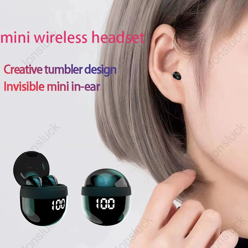 Mini-Bluetooth-Headset-Earphone-Sleep-In-Ear-TWS-Wireless-Headphone ...