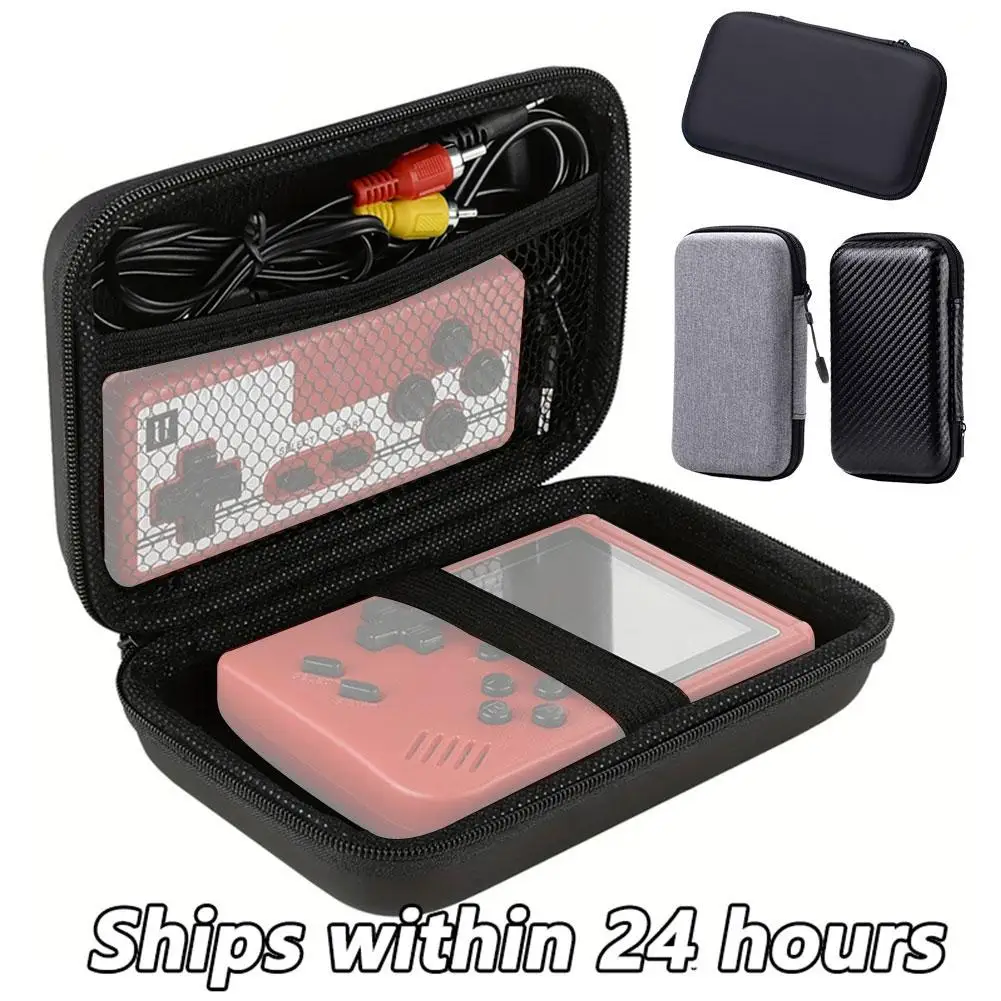 Portable-Game-Retro-Game-Console-Storage-Bag-Protective-Zipper-Carry ...