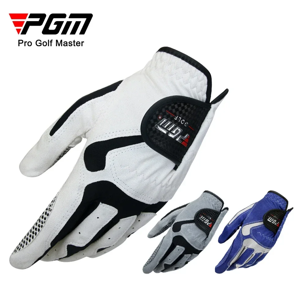 PGM-ST017-Left-Right-Golf-Glove-Men-s-Microfiber-Breathable-Swing-Training-Gloves-Soft ...
