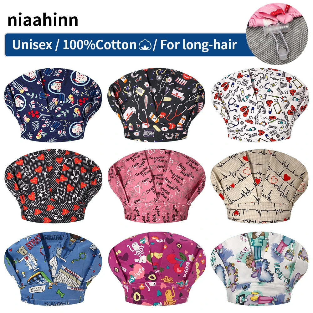 Hospital Surgical Cap Pet Clinic Doctor Nursing Caps Operating Room ...