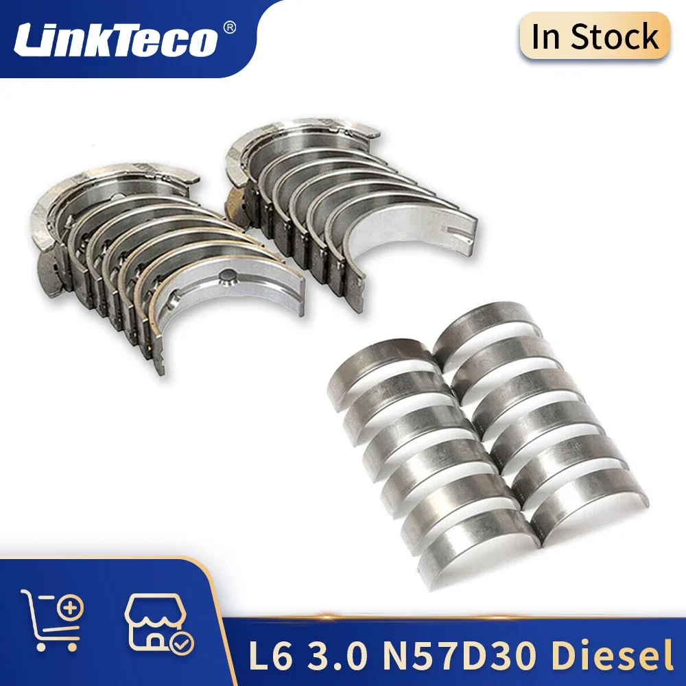 Crankshaft-Main-Connecting-Rod-Bearing-Set-STD-3-0-L-D-L6-Diesel-N57 ...
