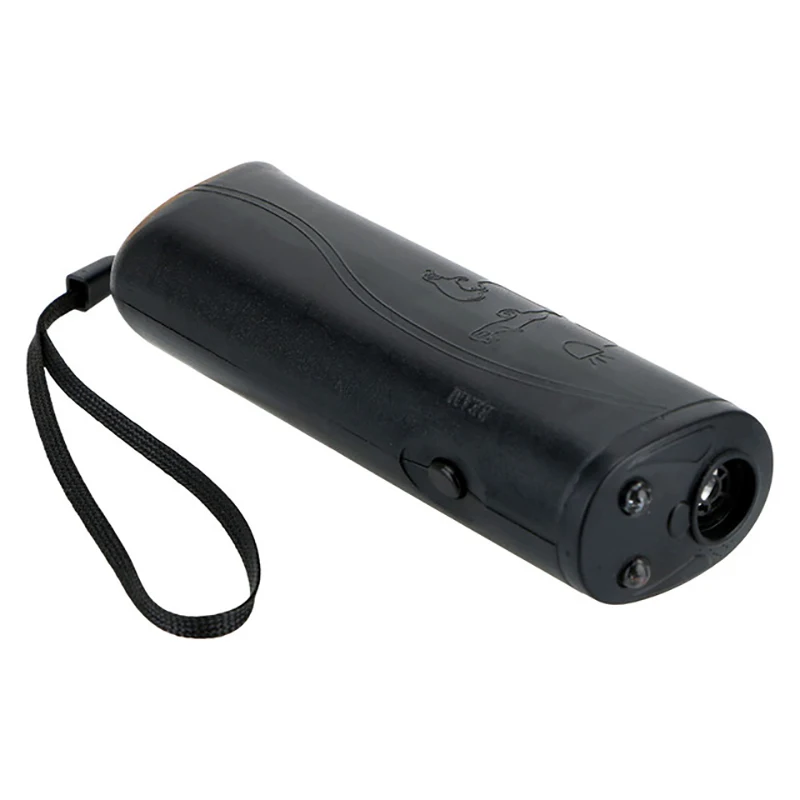 Pet Dog Repeller Anti Barking Stop Electric Shocker LED Ultrasonic Dogs ...